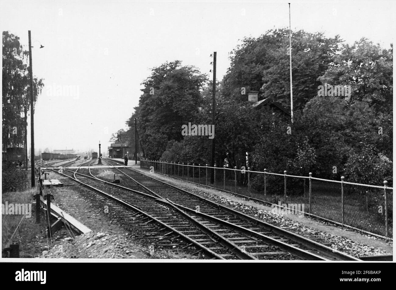Arvika station for electrification Stock Photo - Alamy