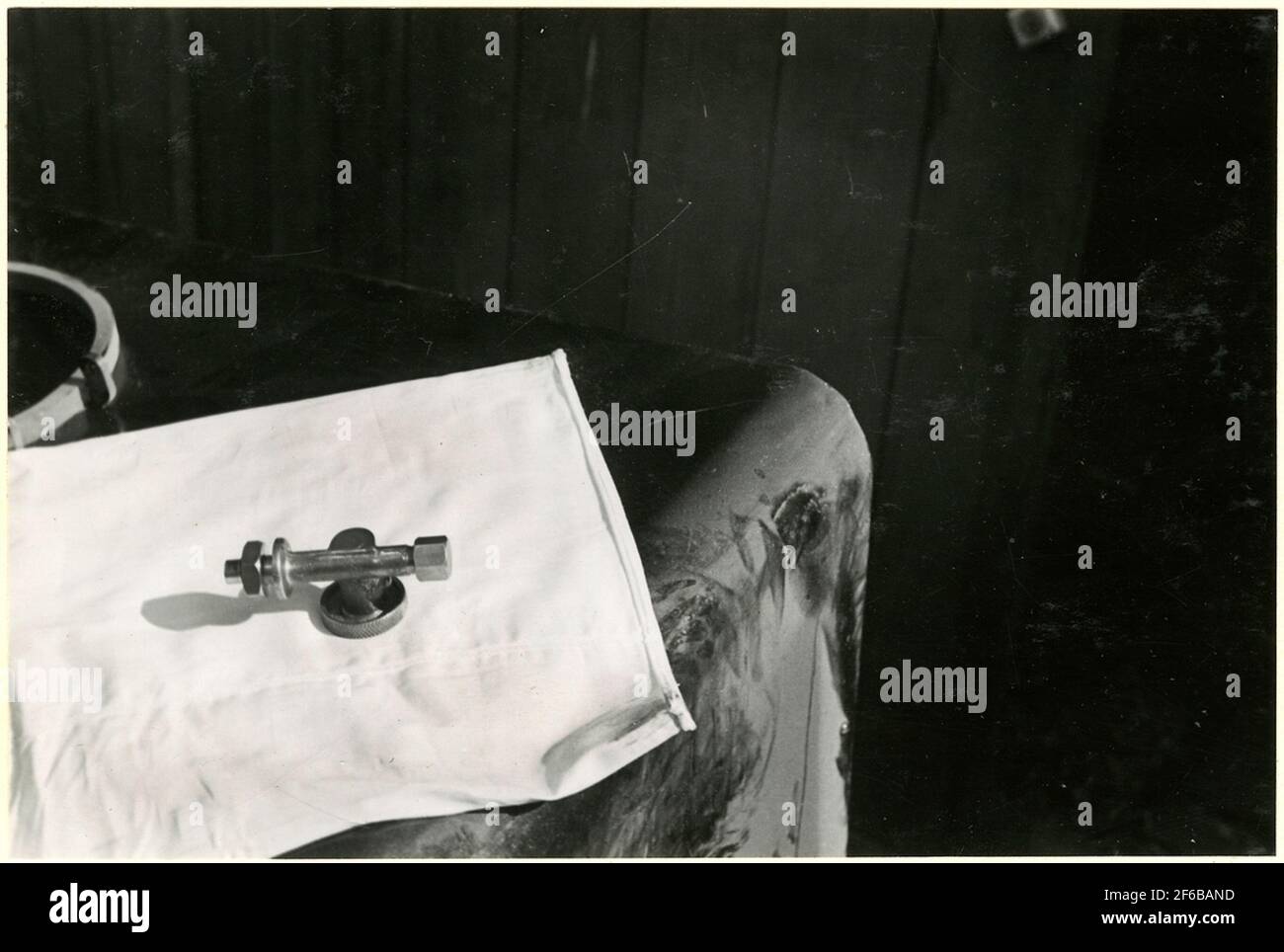 Detail of a component to the gauge assembly Stock Photo - Alamy