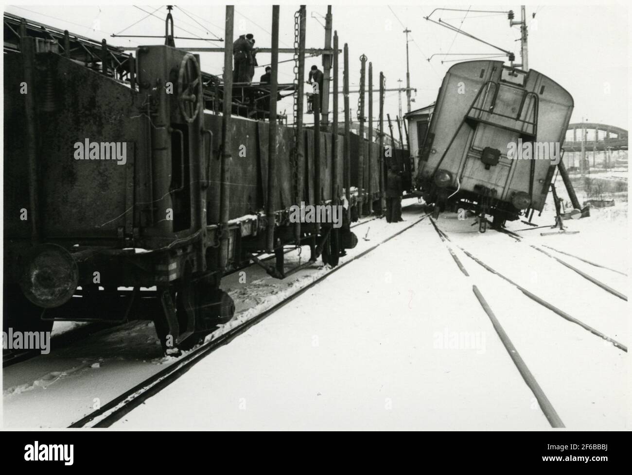 Train tracking at Malmö Central Stock Photo - Alamy