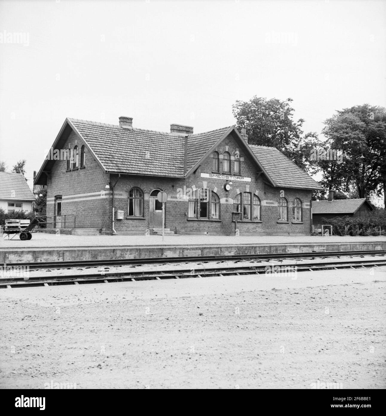 Simrishamn - Tommelilla Railway, CTJ, Smedstorp Station Stock Photo - Alamy