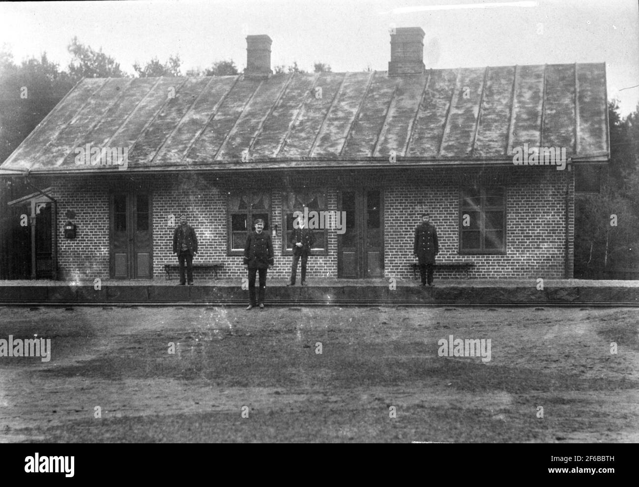 The station first station built in 1874 Stock Photo - Alamy