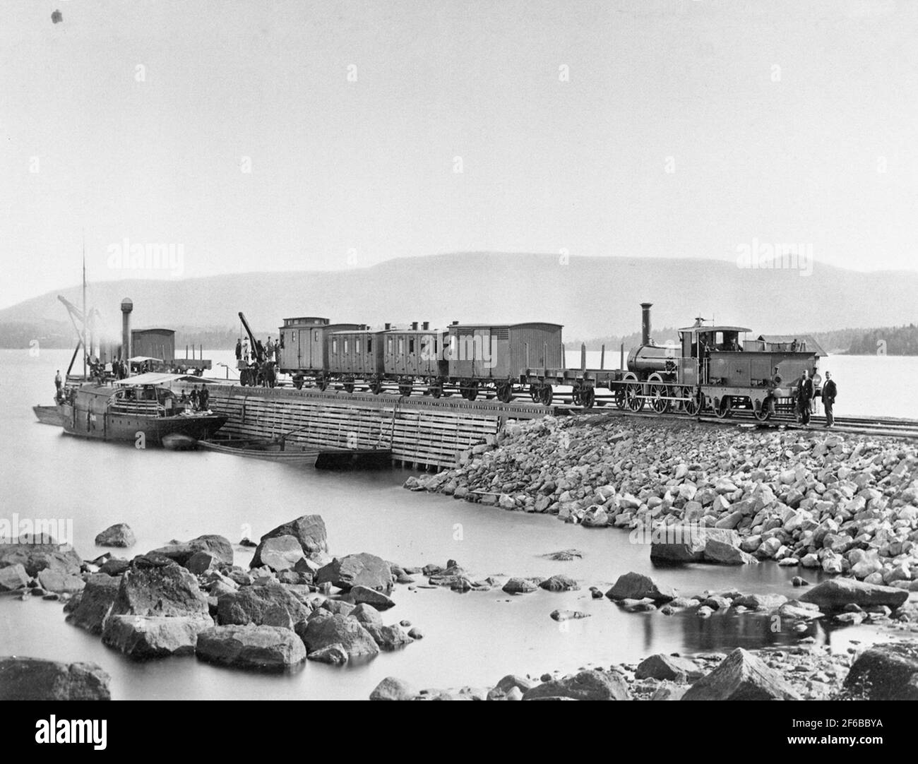 Cargo trains 1880s hi-res stock photography and images - Alamy