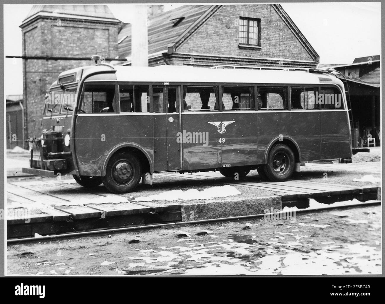 Traffic Management Gothenburg - Dalarne - Gävle, GDG Bus 49 Volvo with ...
