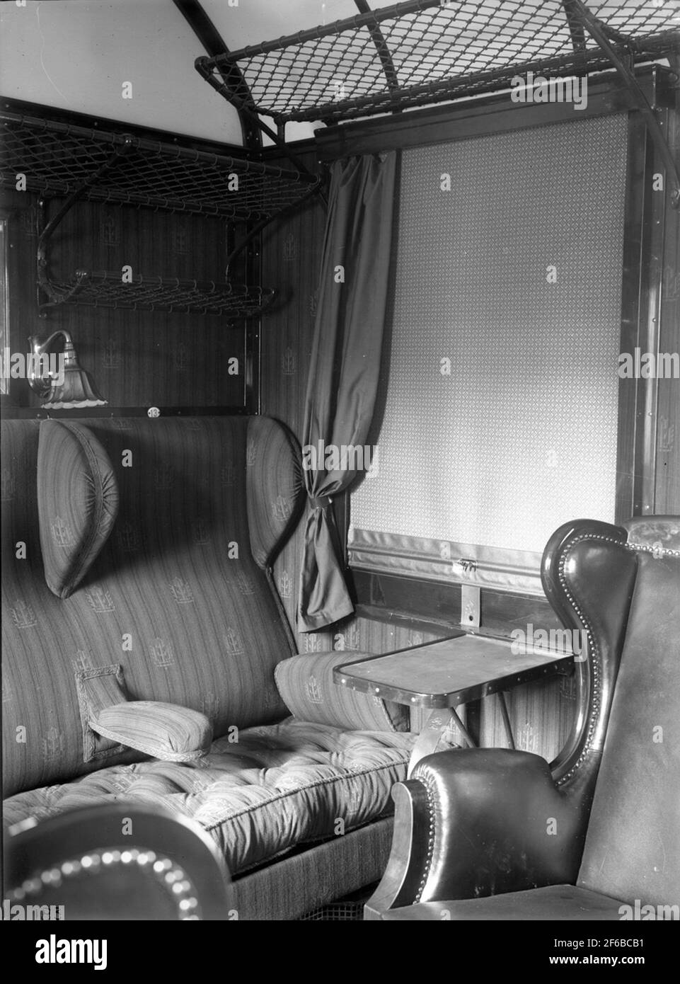 Second class train carriages Black and White Stock Photos & Images - Alamy