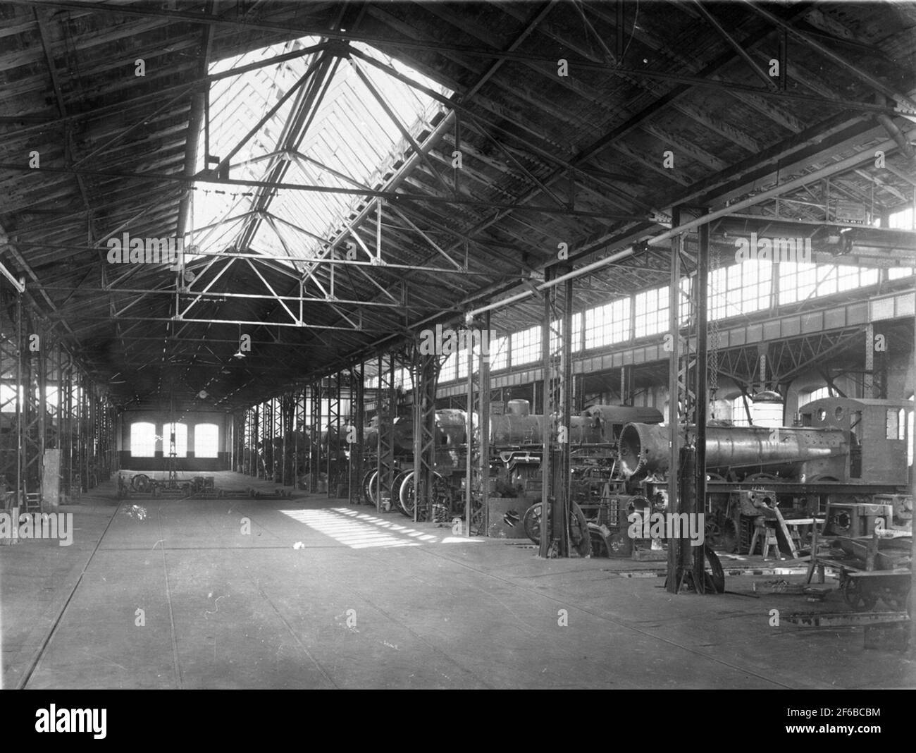 The central workshop was built at the beginning of the 20th century a ...