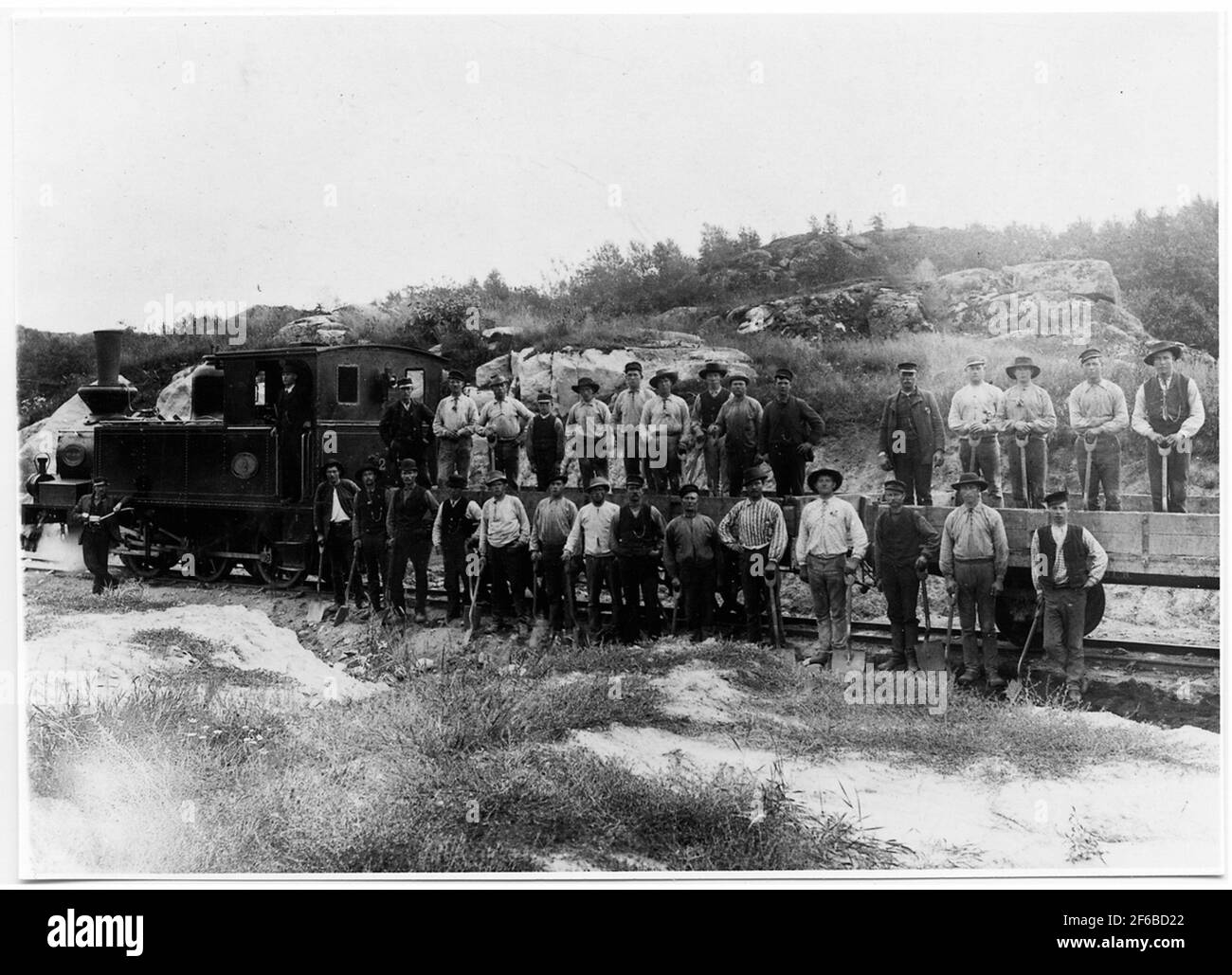Uddevalla - Lelången Rail, Ulb Lok 2 Stock Photo - Alamy