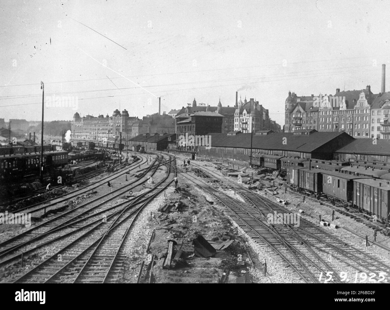 Central station under conversion Stock Photo - Alamy