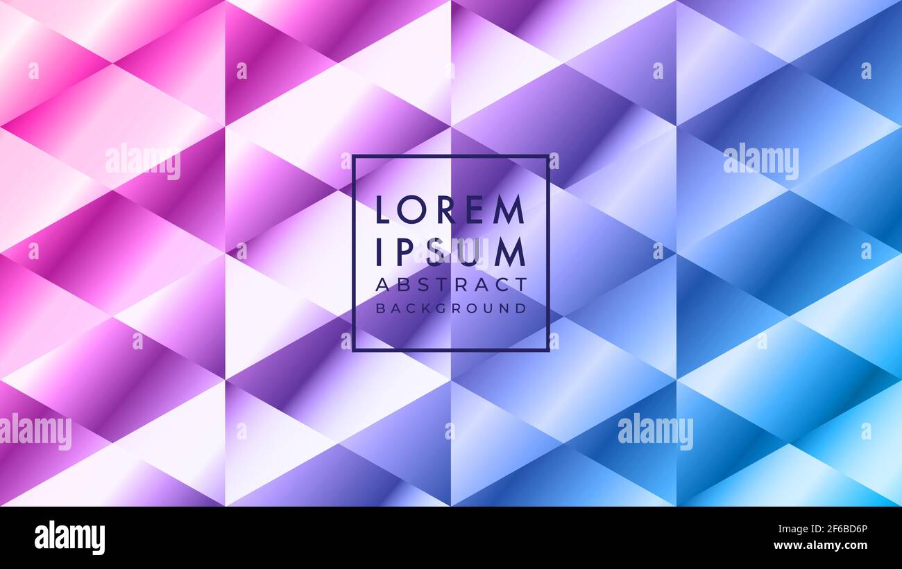 Vector illustration of metallic triangle and diamond shape pattern ...