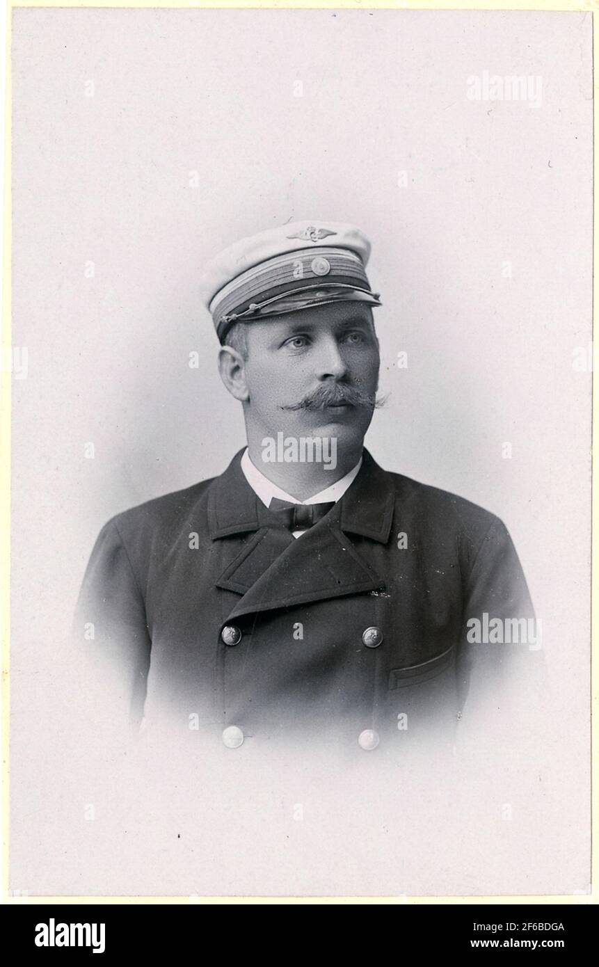 Station inspector Gustaf Arvid Frunck Stock Photo - Alamy