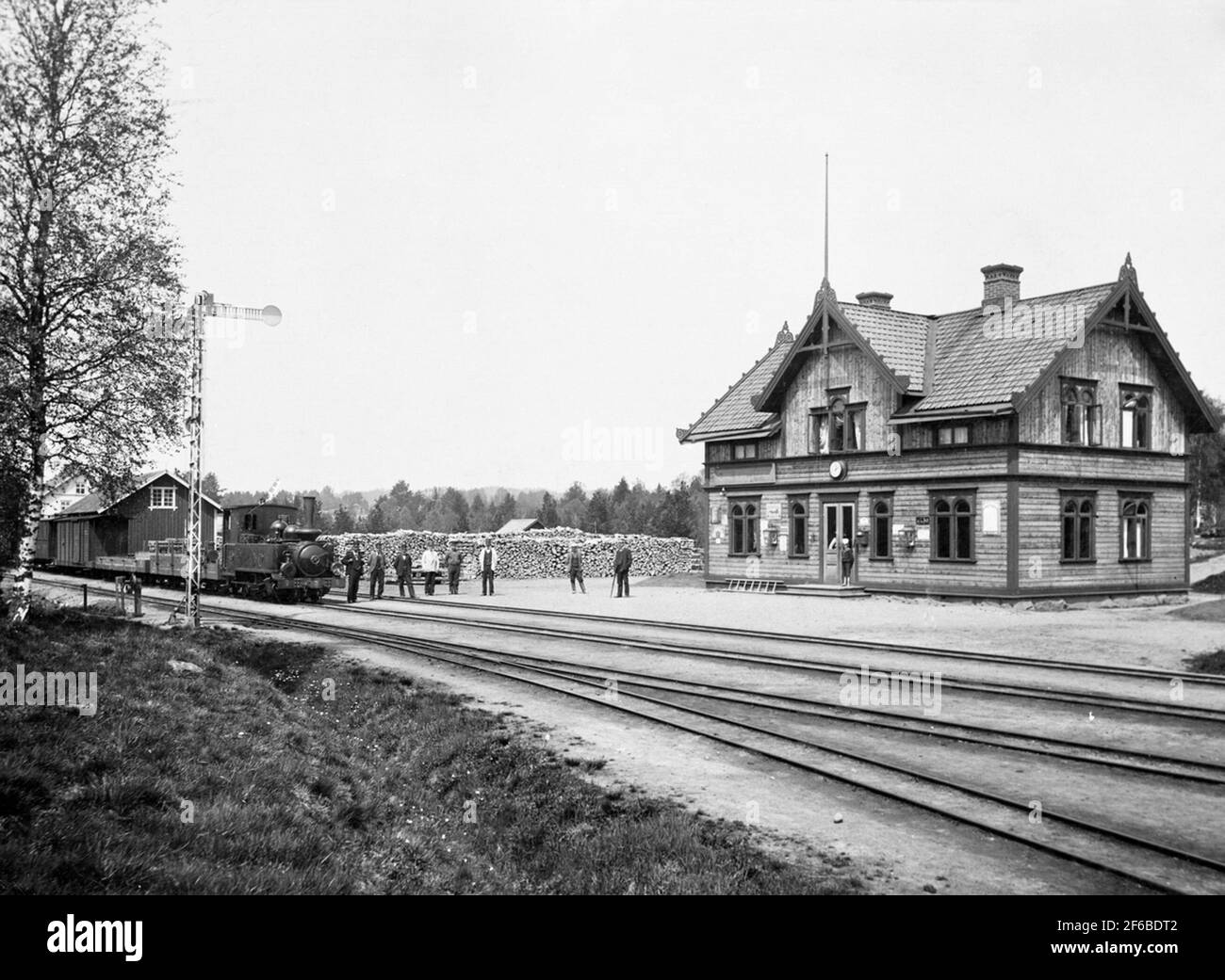Steam Located Jönköping - Gripenberg's railway, JGJ Lok 5 by train at ...