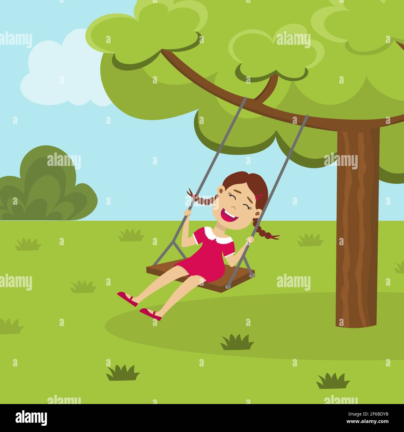 Tree Swing Clipart