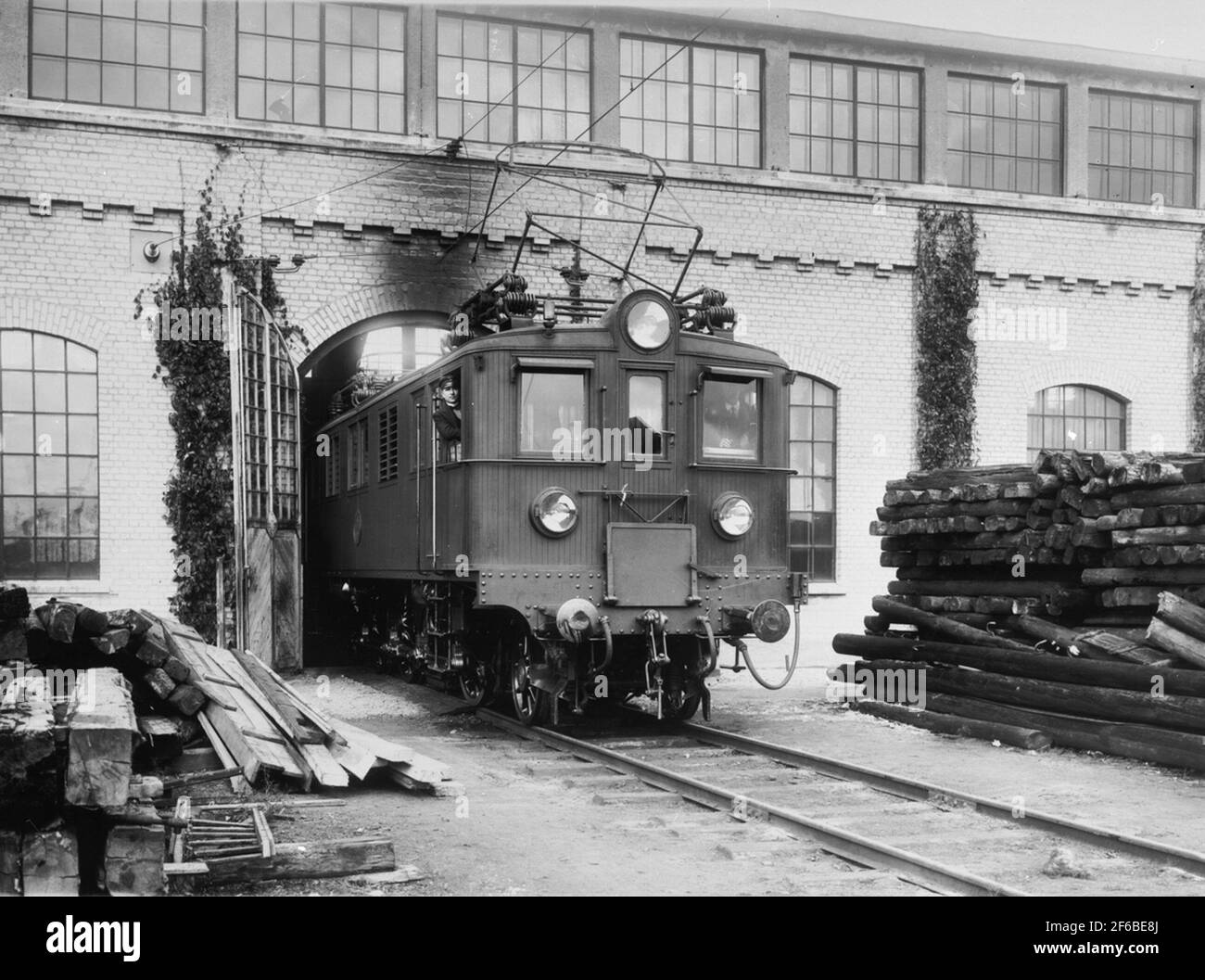 State Railways, SJ D-Lok at Lokstationen Stock Photo - Alamy