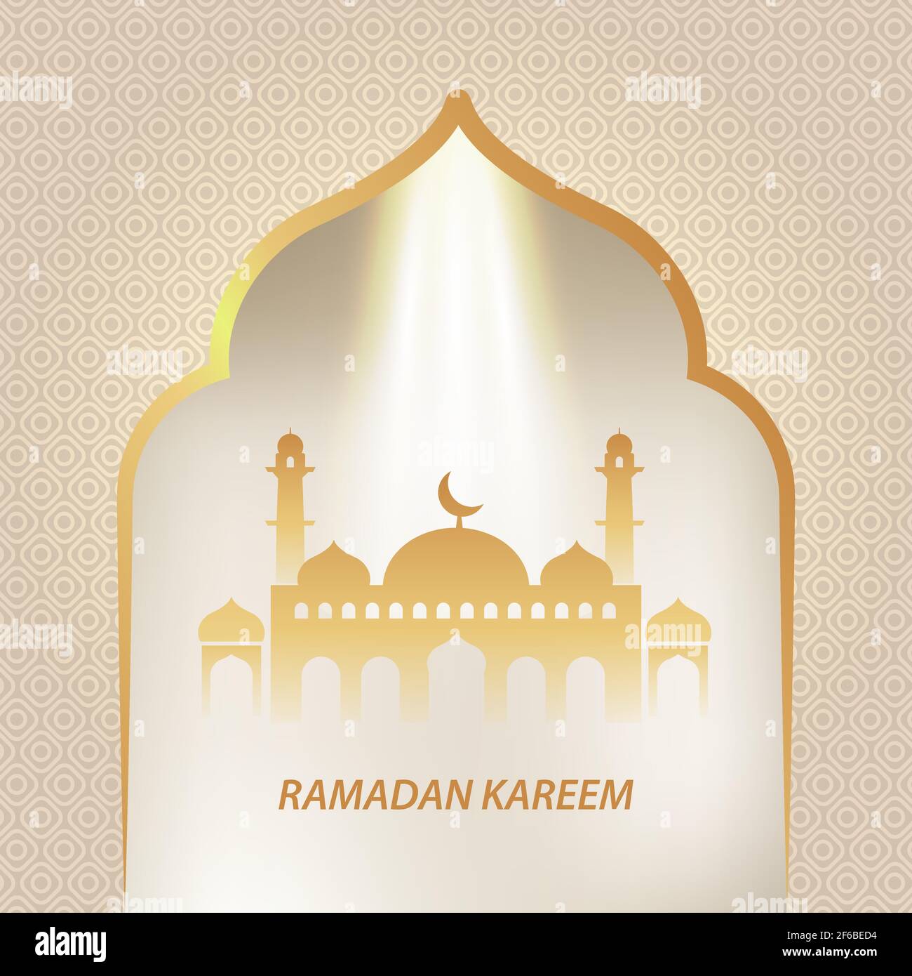 Modern luxury Islamic square template layout background post card ...