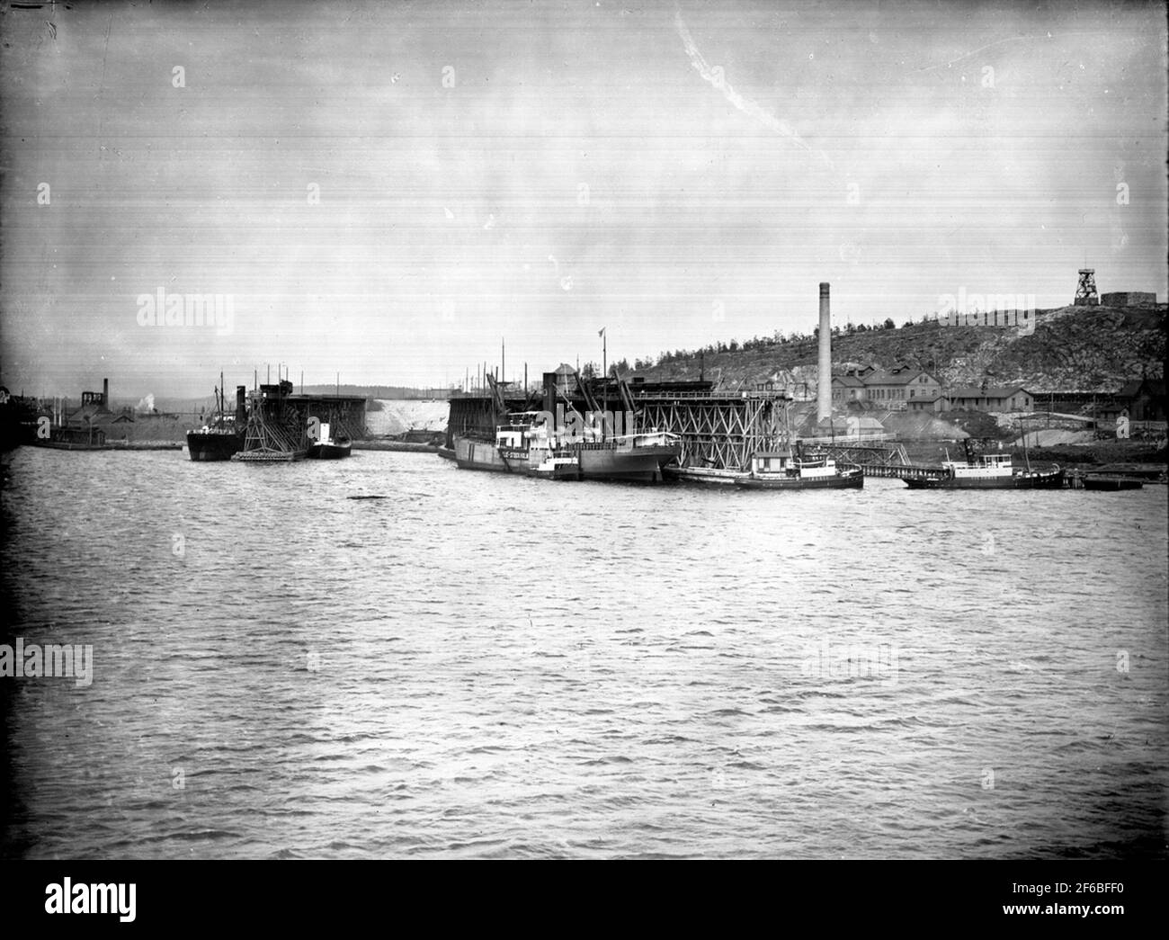 Loading island Black and White Stock Photos & Images - Alamy