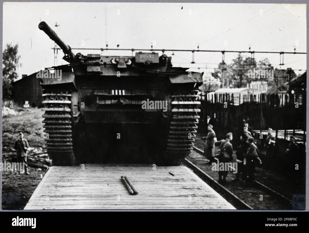 Movement of tank Stock Photo - Alamy