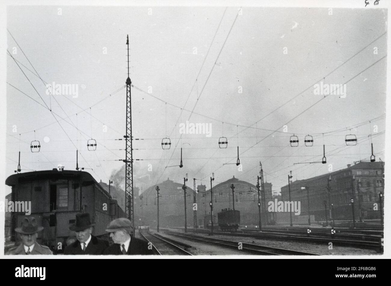Tracks train marshalling yard hi-res stock photography and images - Alamy