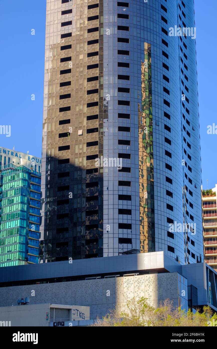Inner city of Melbourne Stock Photo - Alamy