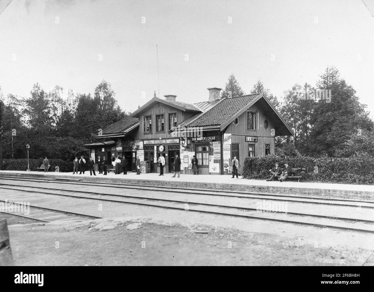 Kumla old station Stock Photo - Alamy