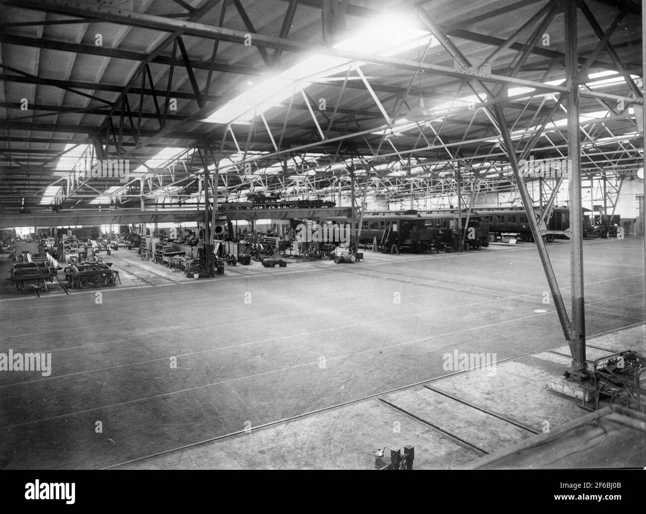 Interior, main workshop Stock Photo - Alamy