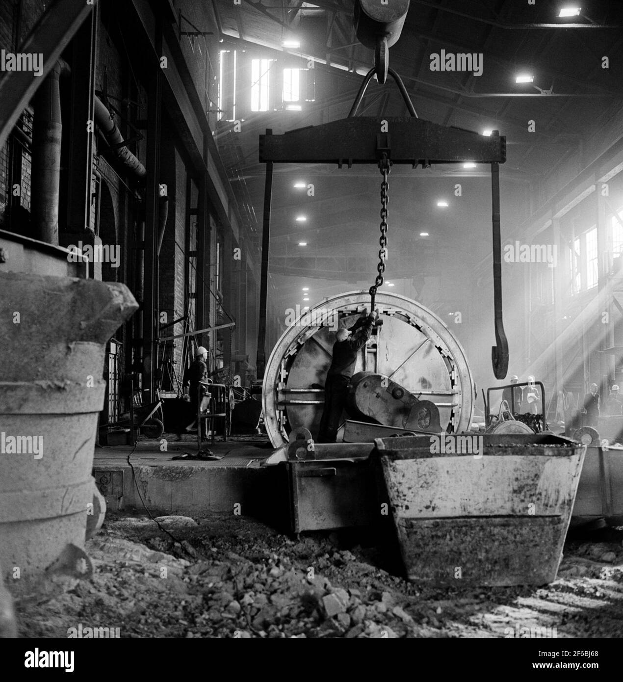 Transport of liquid iron Stock Photo - Alamy