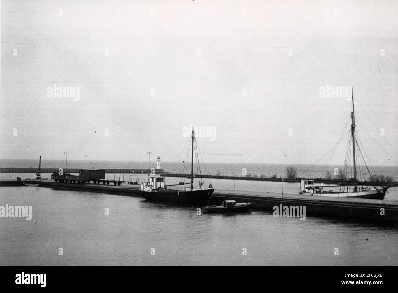 The port of Hjo Stock Photo - Alamy