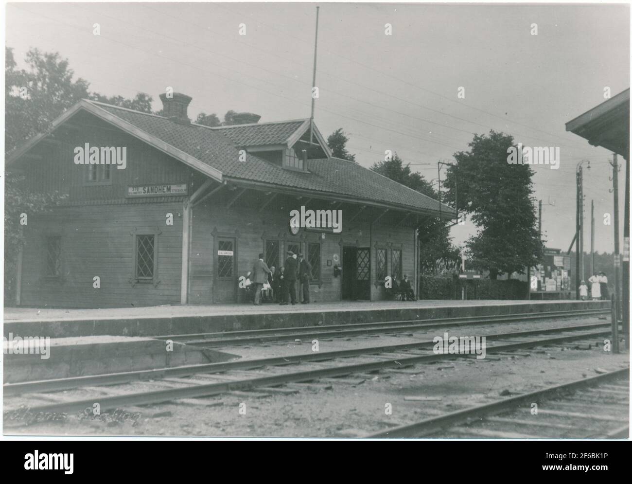 The station was built in 1862. One and one-high floor station house in ...