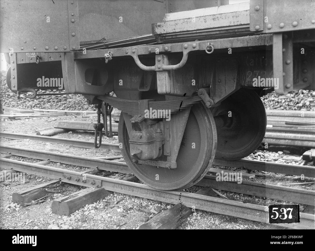Detail image, wheel, German freight wagon Stock Photo - Alamy