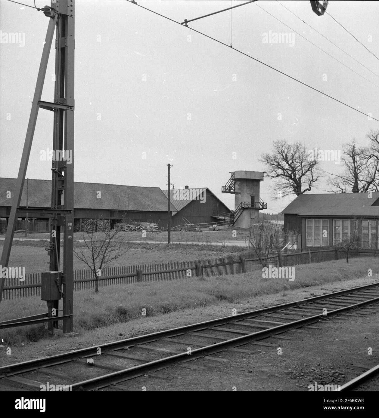 The station was opened in 1879. Stationhouse was then a two-storey ...