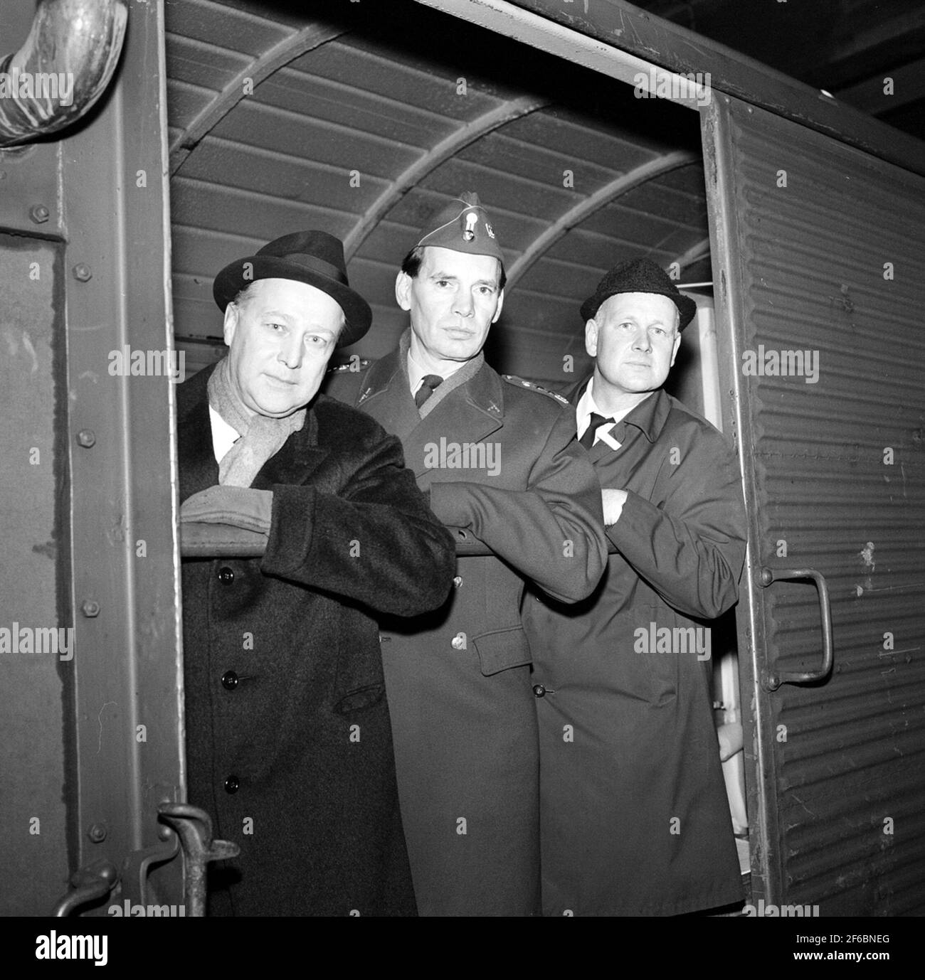Wagon interior for military transport Stock Photo - Alamy