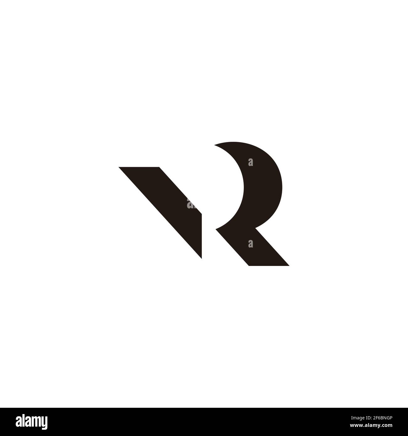 Vr tech logo Stock Vector Images - Alamy