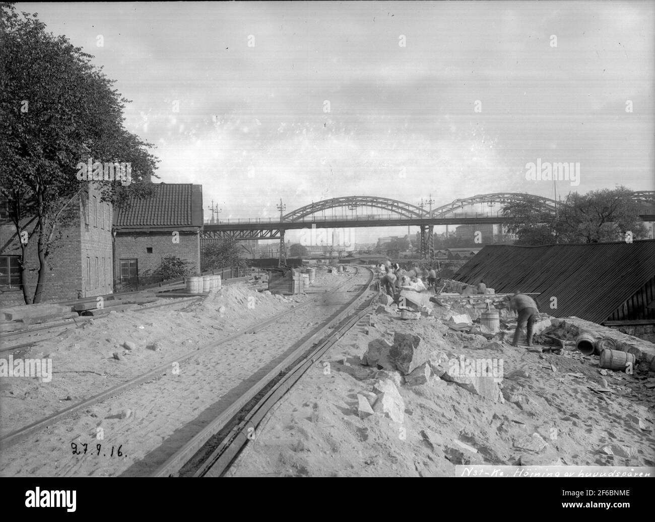 Raising main Black and White Stock Photos & Images - Alamy