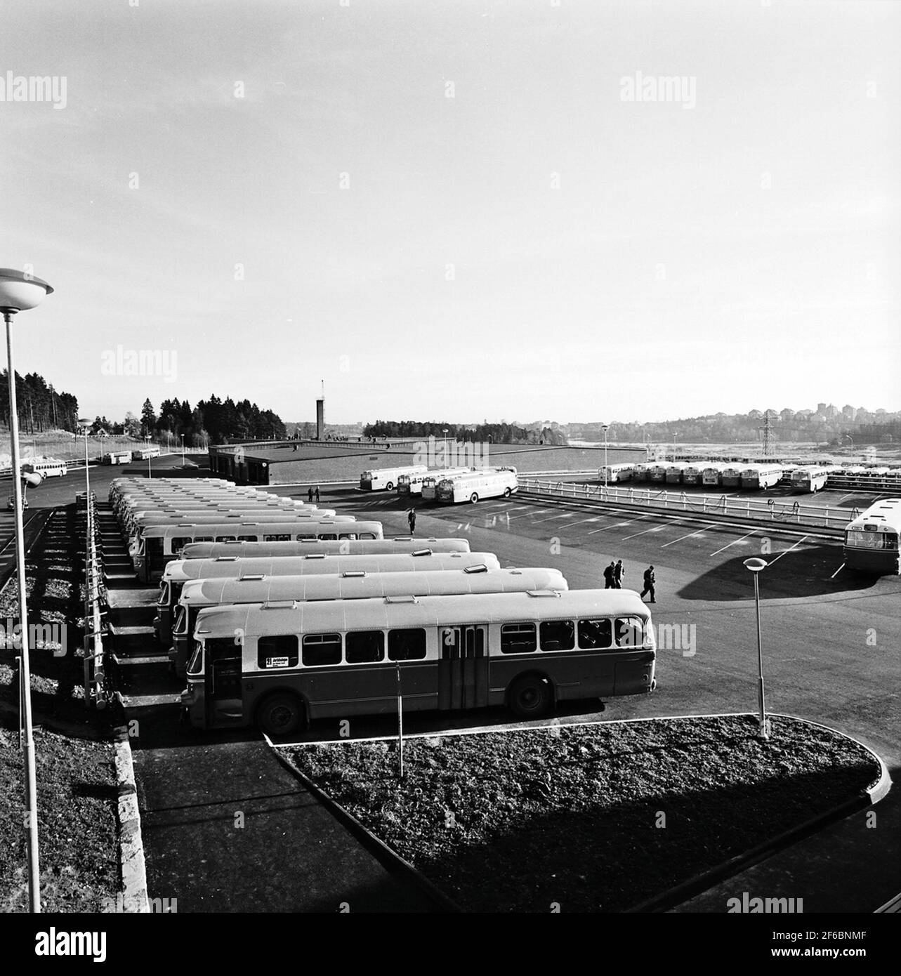 State Railways, SJ Car Traffic Råsta Bus Garage Stock Photo - Alamy