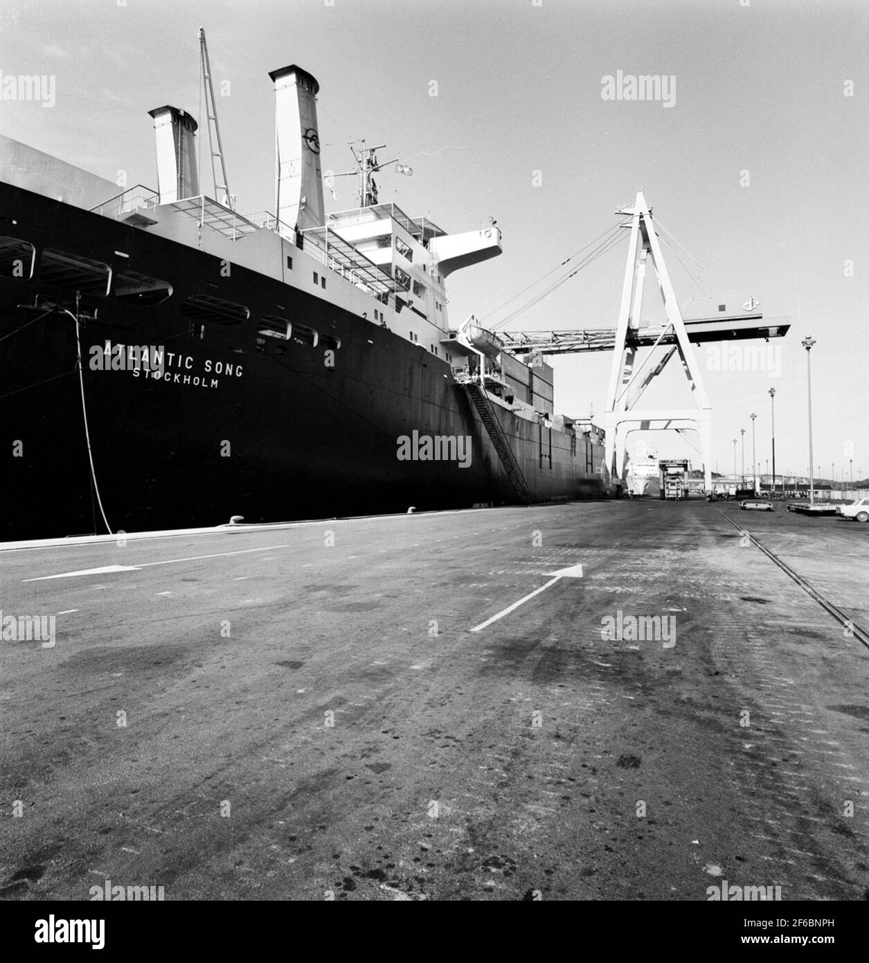 M / S Atlantic Song in Skandiahamnen. Built in 1967 by Ateliers et ...