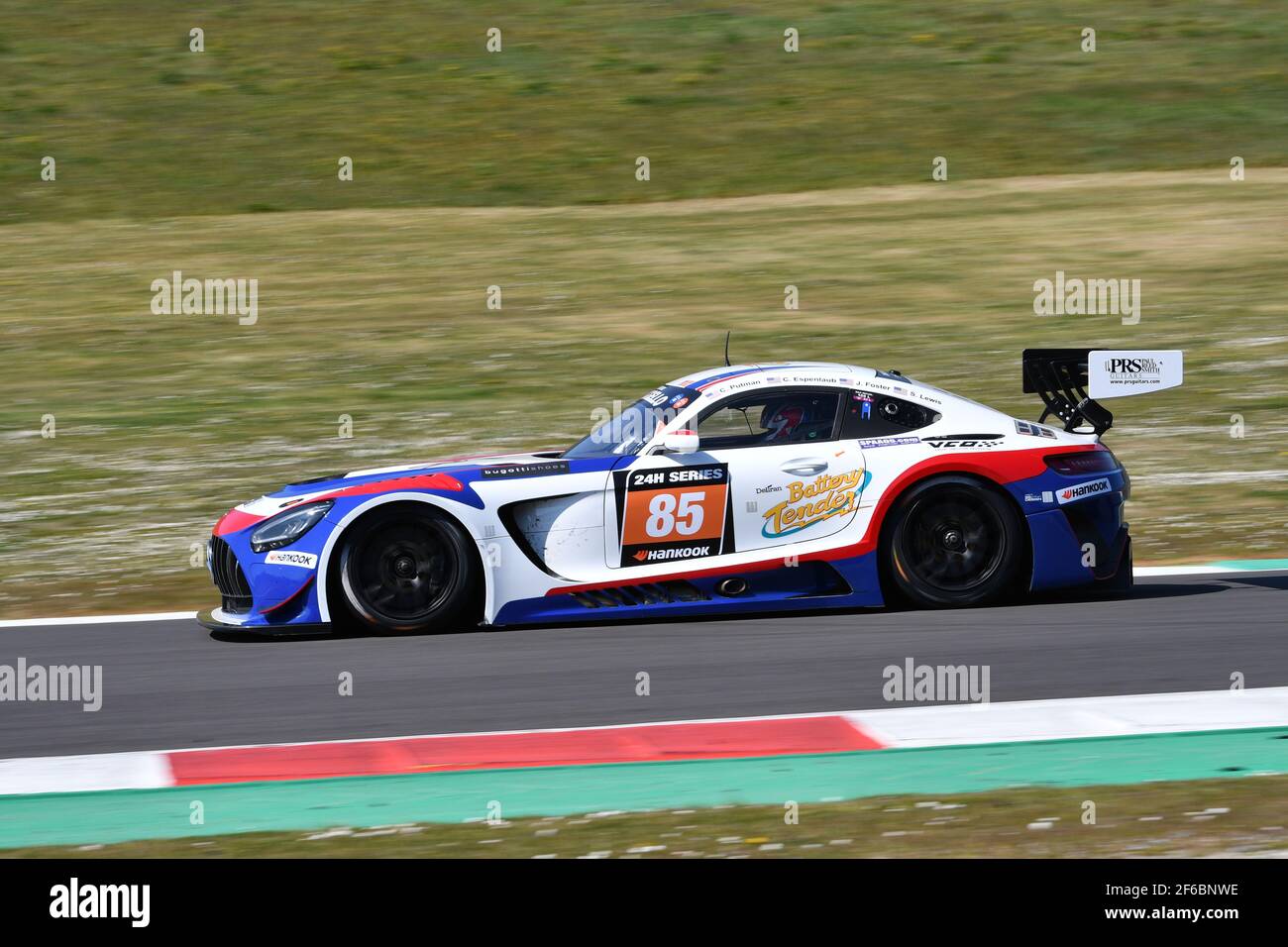 Scarperia, 25 March 2021: Mercedes-AMG GT3 of CP Racing Team driven by ...