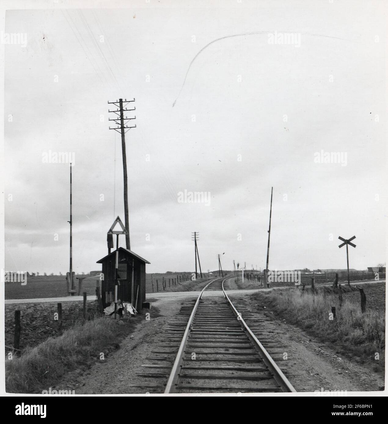 Northern railway transition at the blast torp, on the route between ...