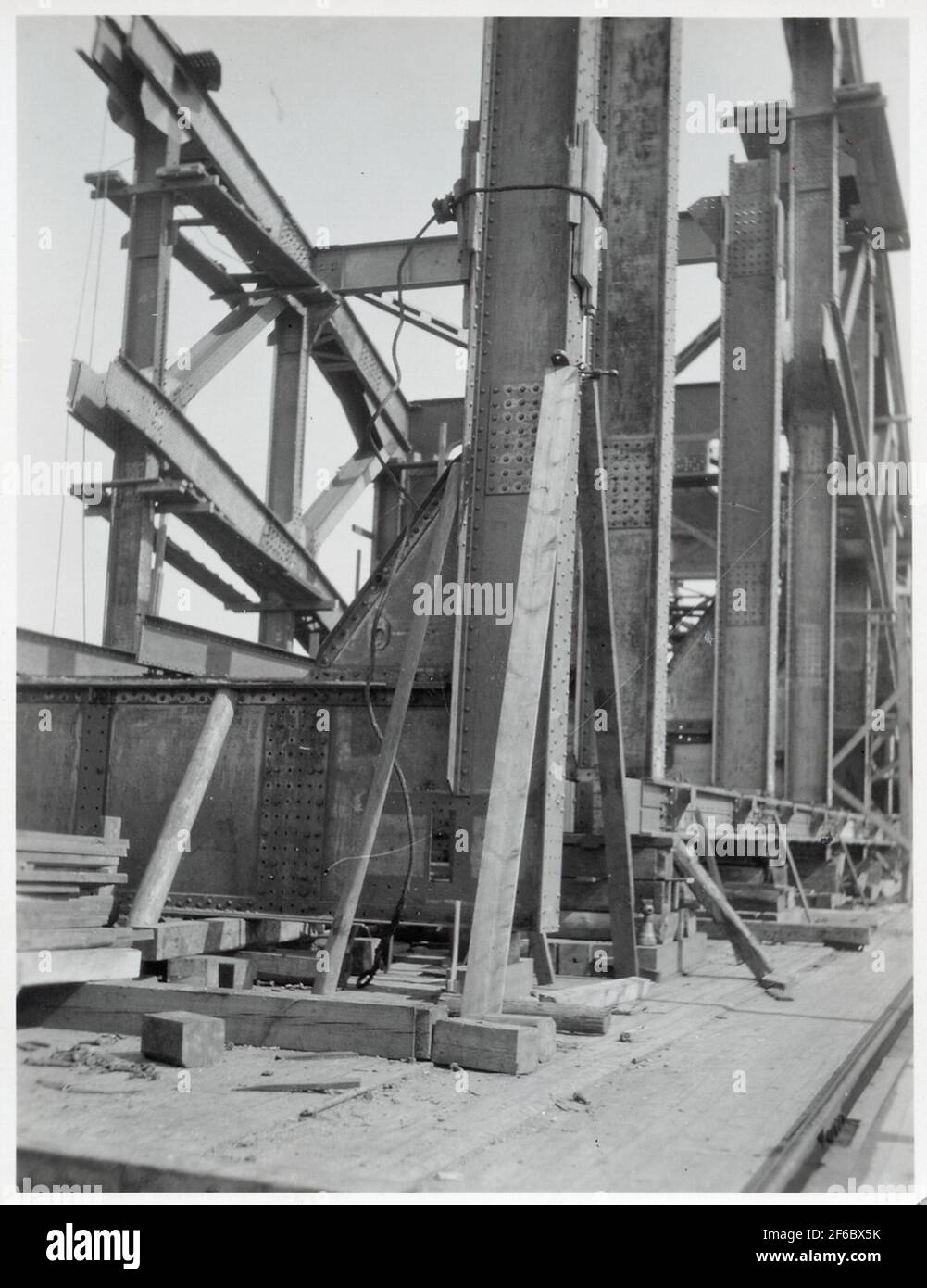 The Årstabron under building Stock Photo - Alamy