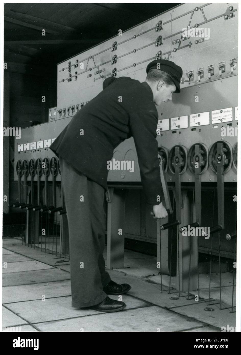 Weaving station at Rotebro station Stock Photo - Alamy