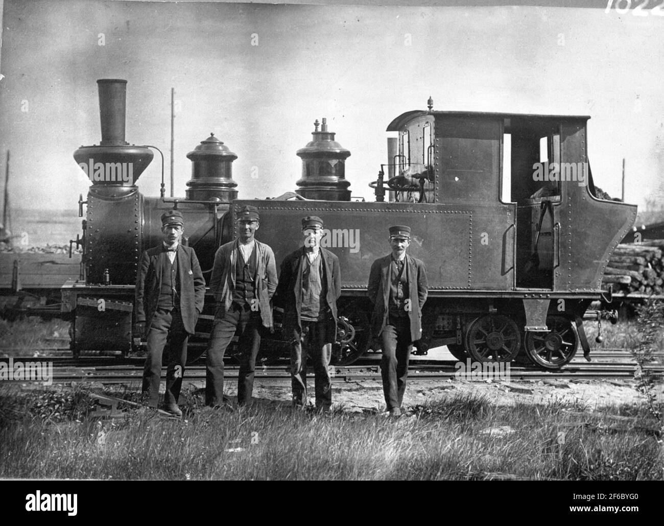 Goldsmedshyttan - Gullblanka rail, GGJ Lok 1 Stock Photo - Alamy