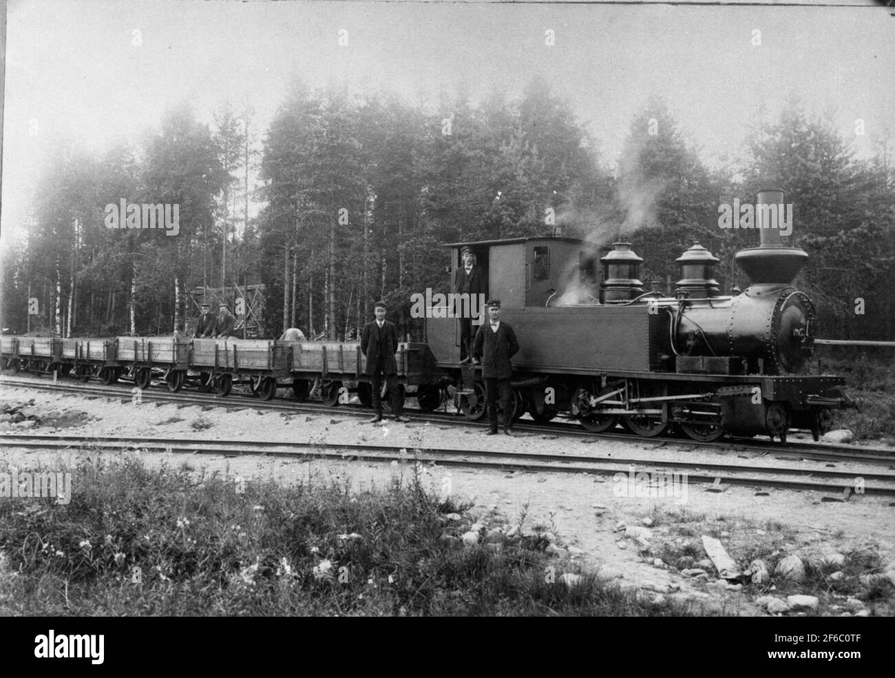 Goldsmedshyttan - Gullblanka rail, GGJ Lok 2 Stock Photo - Alamy