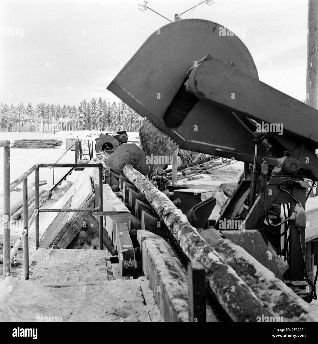 Massaved transport ridges-Sundsvall, SUC Stock Photo - Alamy