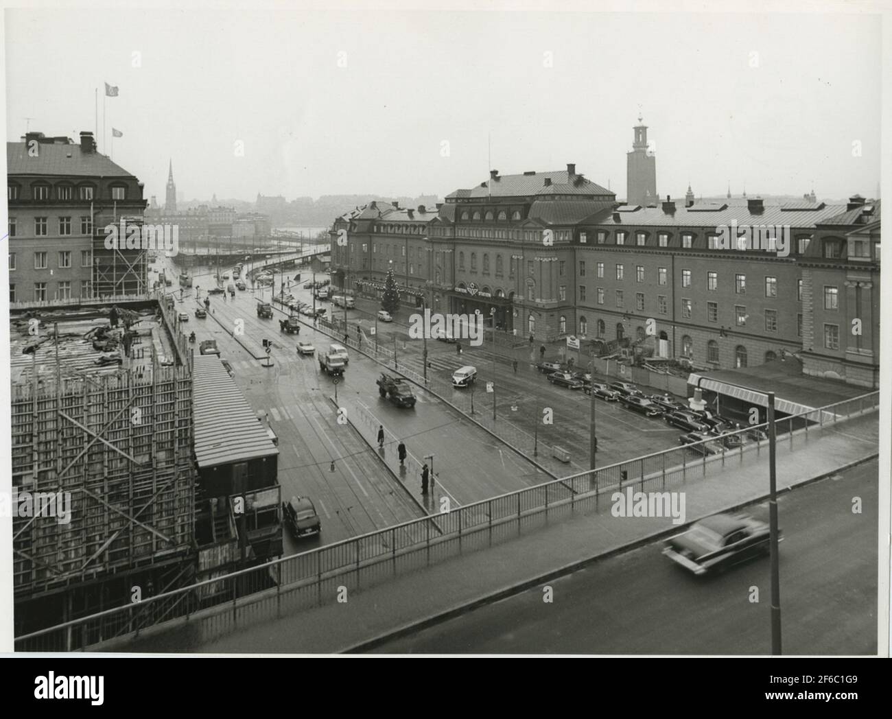 Stockholm Central viewed from Vasagatan 24 (JWB) The house, also views ...