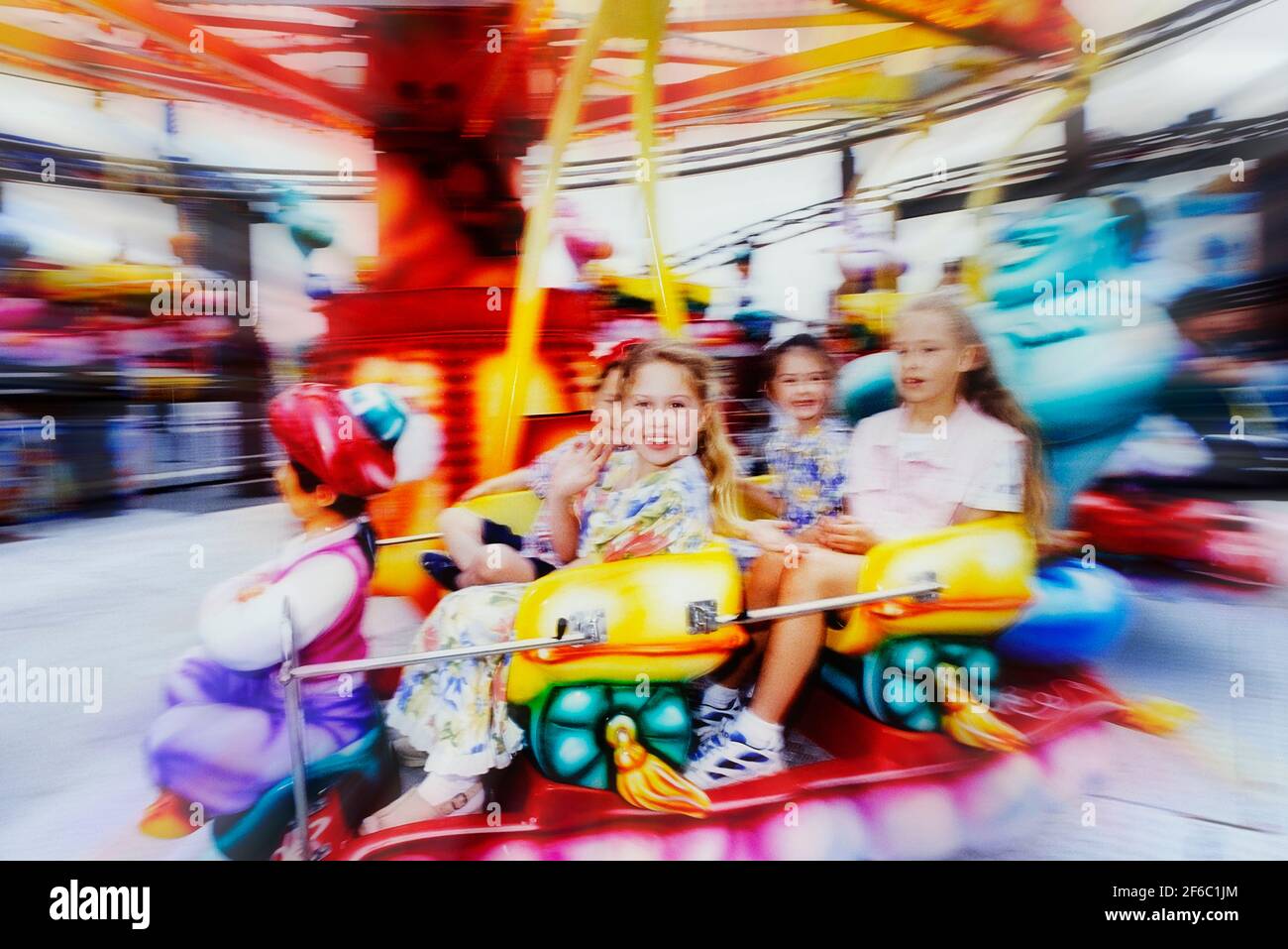 Genie's Magic ride, at Fantasy Island, Ingoldmells, near Skegness ...