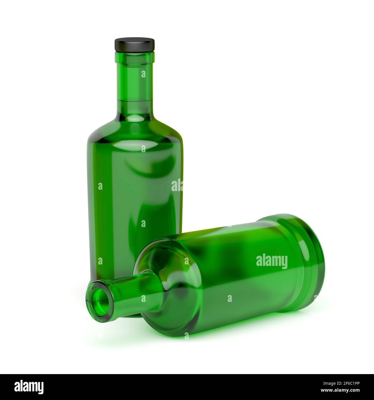 Gin In Plastic Bottle Green