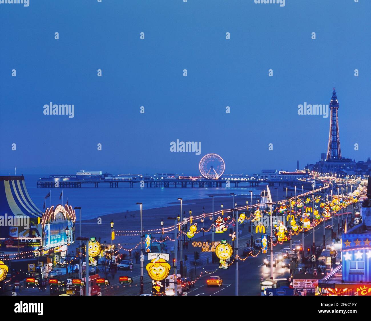 Blackpool night out hi-res stock photography and images - Alamy