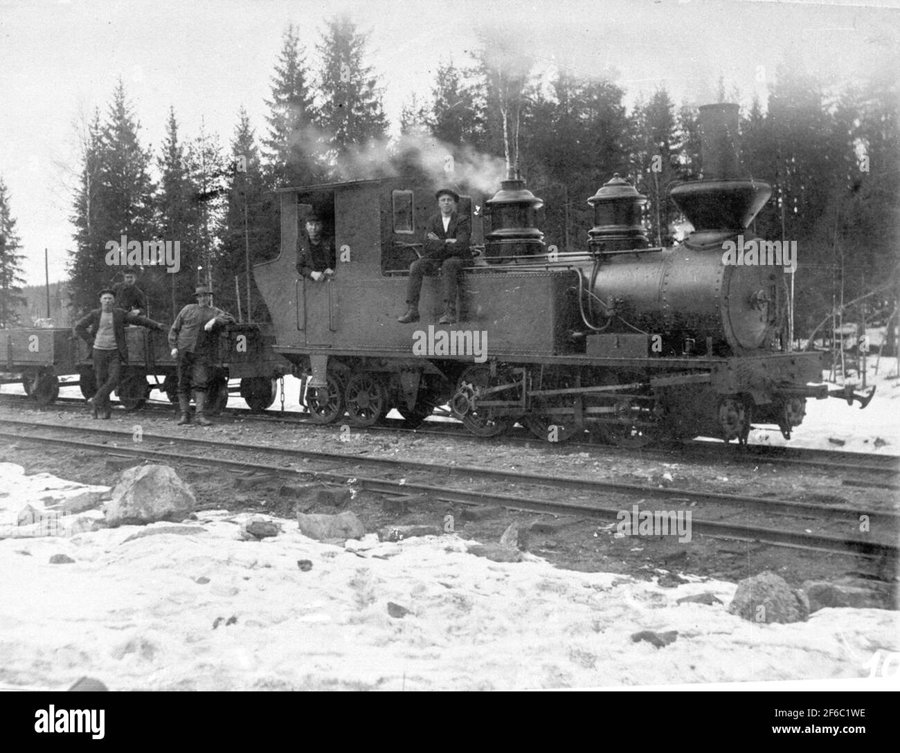 Goldsmedshyttan - Gullblanka rail, GGJ Lok 1 Stock Photo - Alamy