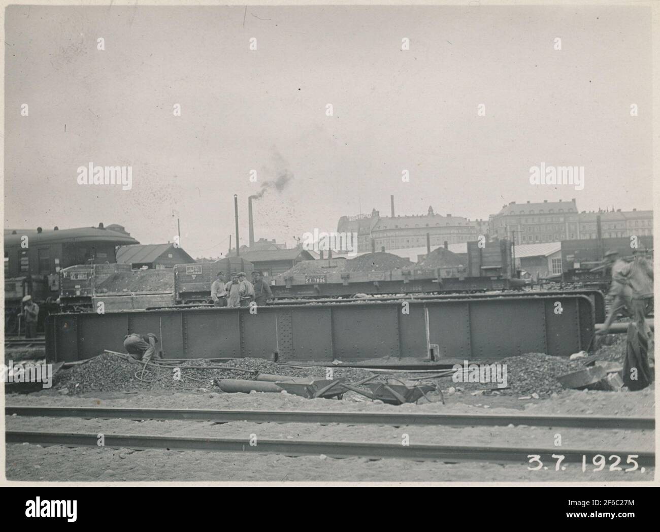 Scrapping Balk Bridge at Barnhusgatan Stock Photo - Alamy