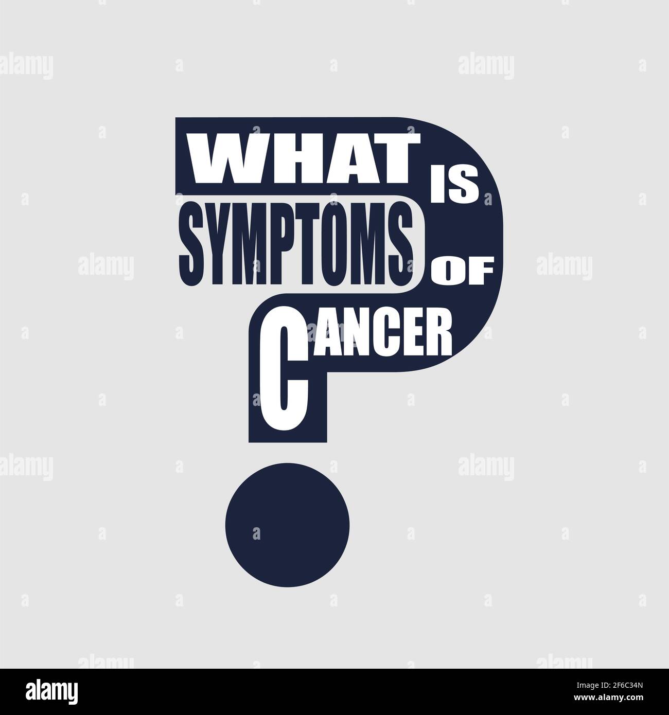 What is symptoms of cancer question. Medical education relative ...