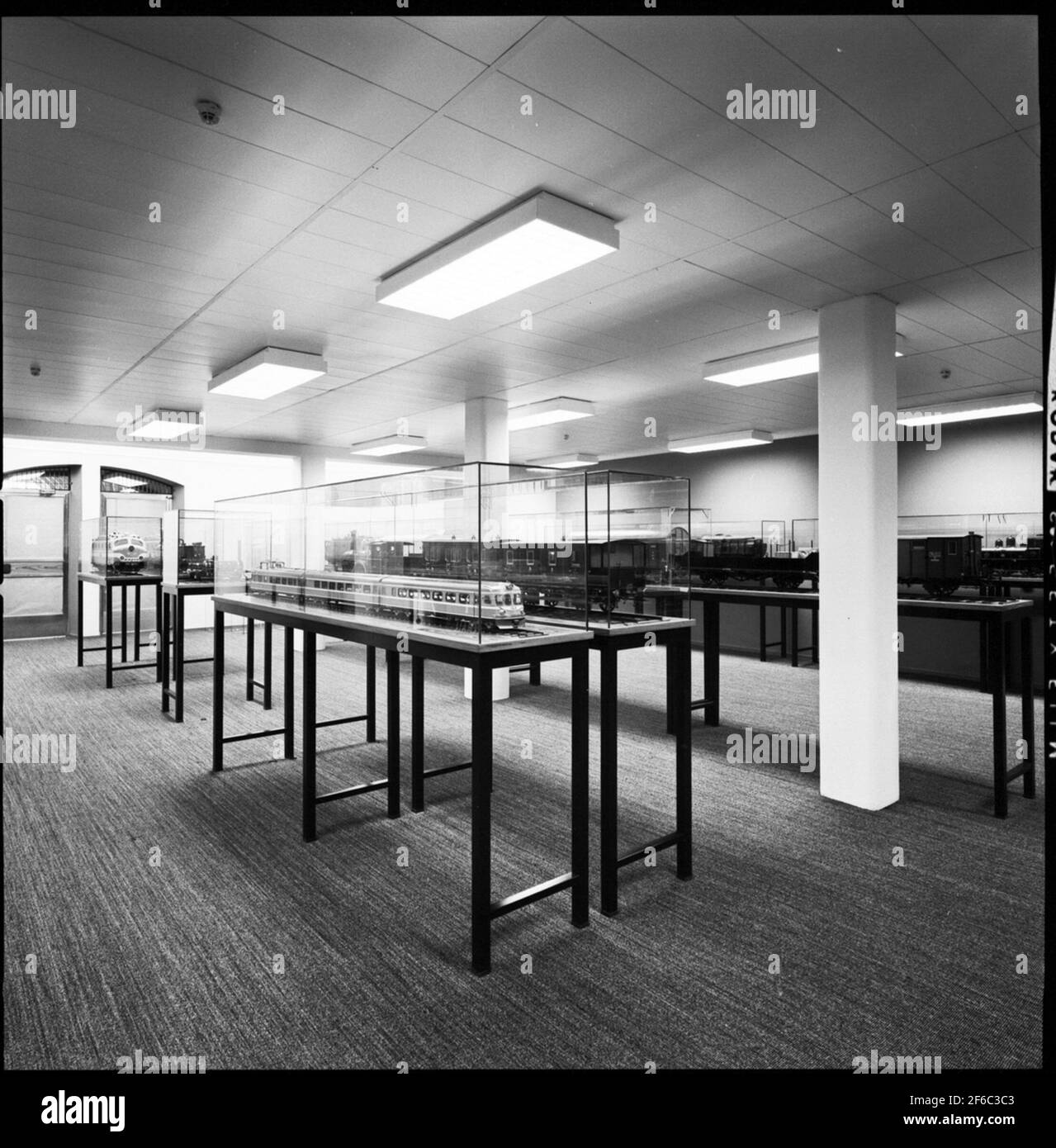 Railway Museum's model hall, Stockholm Central Stock Photo - Alamy