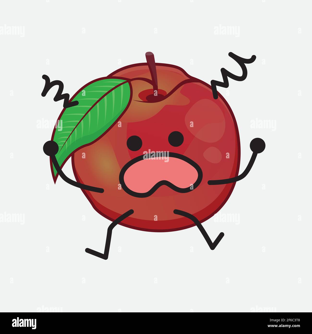 Cartoon Nectarine