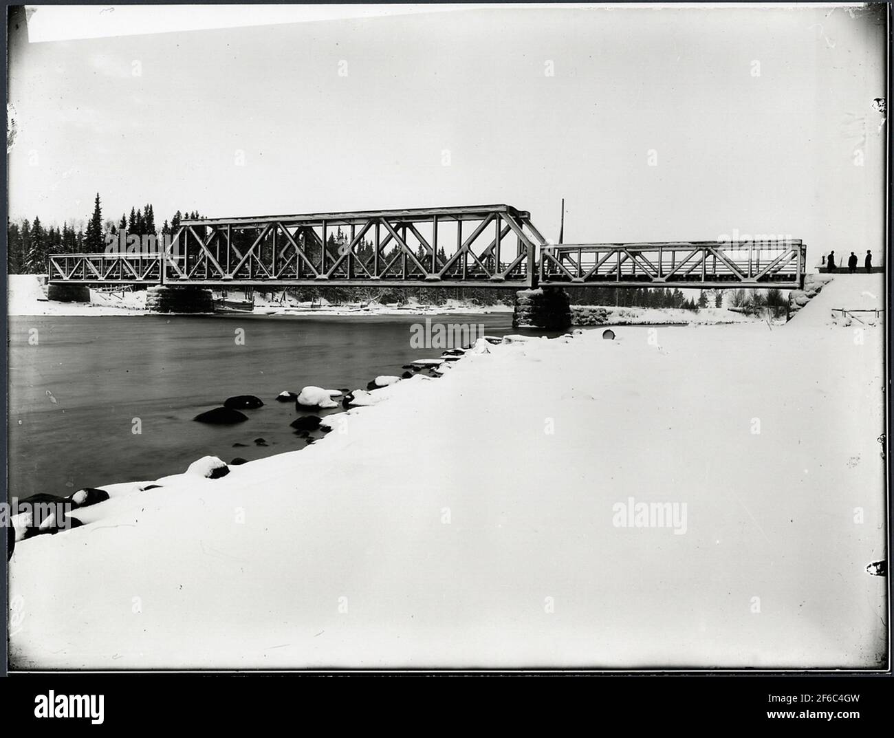 Bridge over the fax river Stock Photo - Alamy